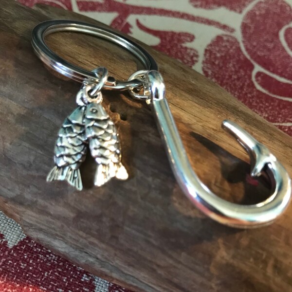 Fish Keychain - Etsy