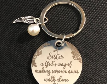 Sister Keychain Sisters Are Different Flowers From the Same - Etsy