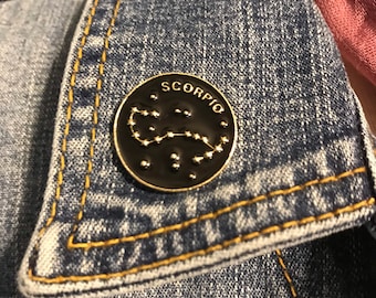 Scorpio Pin | Etsy