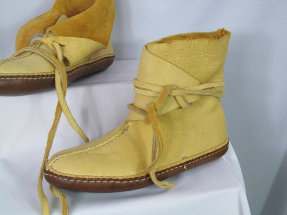 High Center Seam Moccasins Size 11 D - Etsy