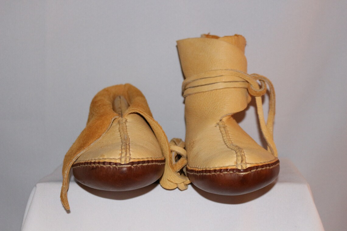 High Center Seam Moccasins Size 11 D - Etsy