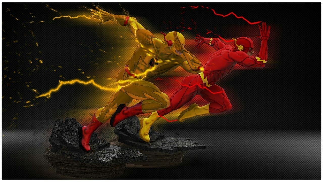 Flash vs Reverse flash 3d print stl files | Etsy