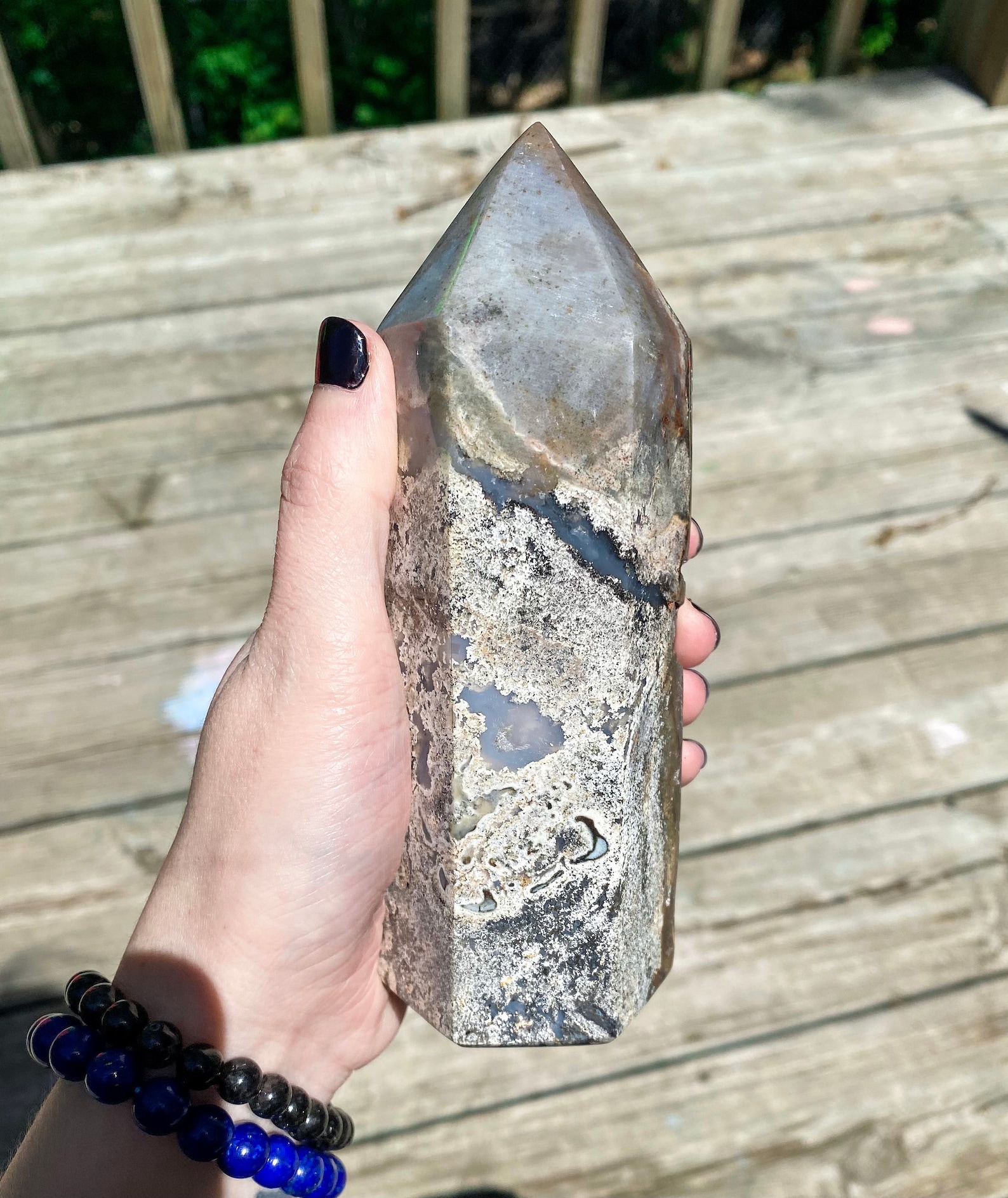 XL Scenic Ocean Jasper Tower - Etsy