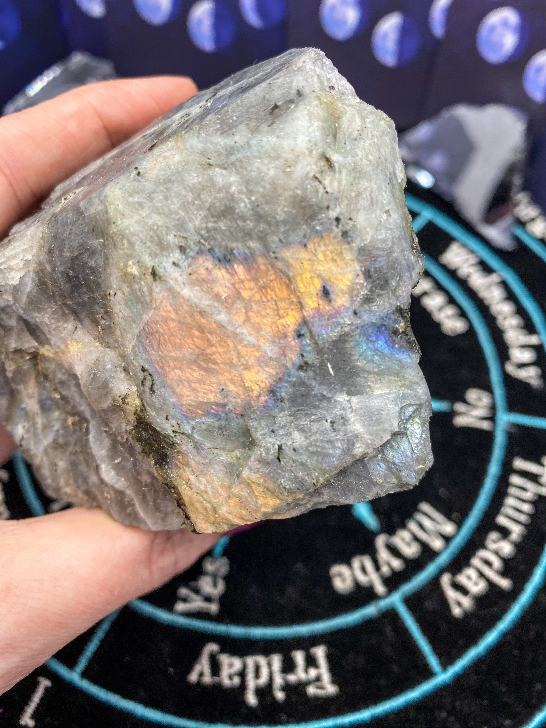 Pink Labradorite Raw | Etsy