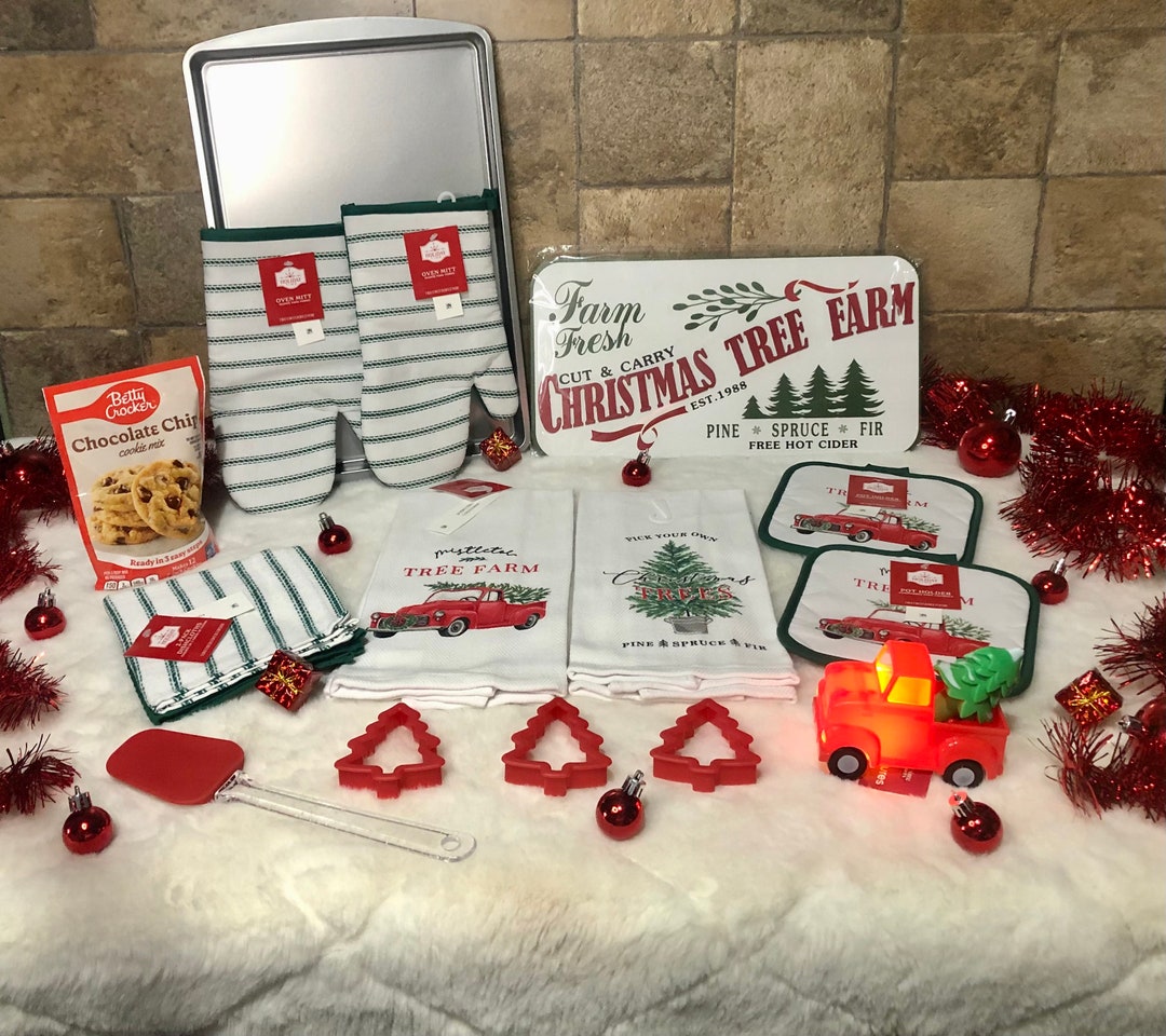 Christmas Tree Farm Baking Gift Set - Etsy