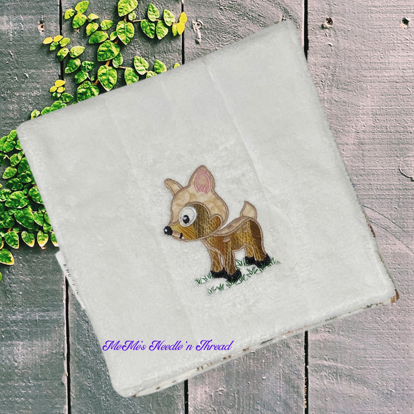 Woodland Animal Burp Cloths, Fox, Raccoon, Deer, Can Be Personalized ...