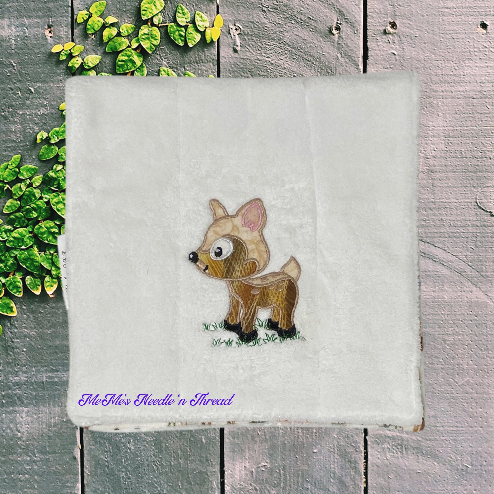 Woodland Animal Burp Cloths, Fox, Raccoon, Deer, Can Be Personalized ...