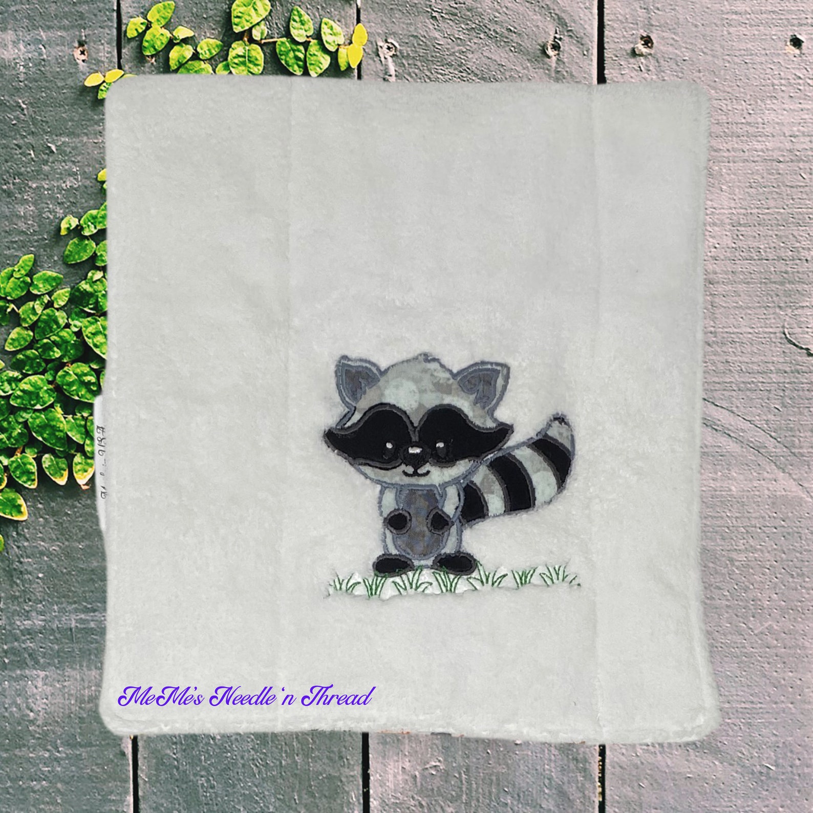 Woodland Animal Burp Cloths, Fox, Raccoon, Deer, Can Be Personalized ...