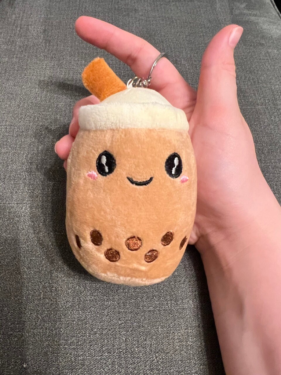 Plush Bubble Tea Keyring - Etsy UK