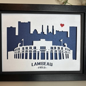 Paper Cut Custom Order Stadium Cut Files for Cricut Silhouette Laser or ...