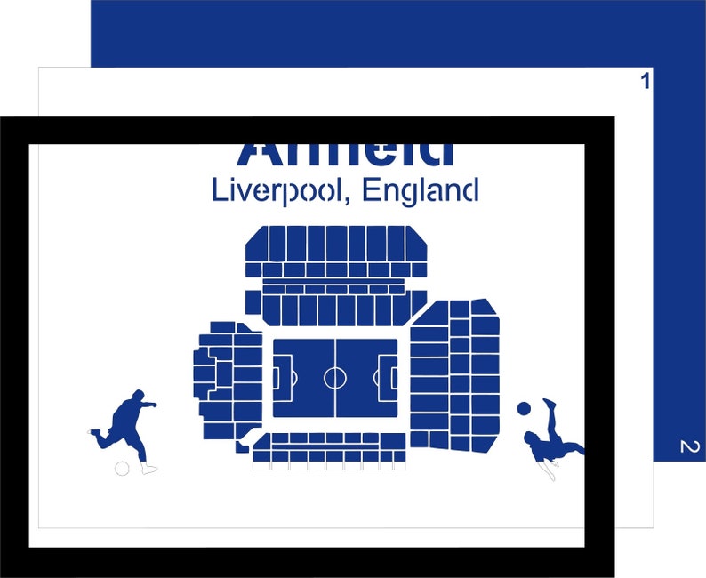Paper Cut Custom Order Soccer Stadium Cut Files for Cricut Silhouette ...