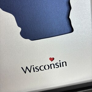 Wisconsin State Shadow Box SVG Cut Files for Cricut, Brother, Laser or ...