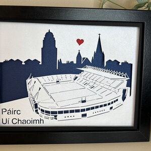 Paper Cut Shadow Box 3D Lightbox SVG PNG Pairc Ui Chaoimh GAA Stadium ...