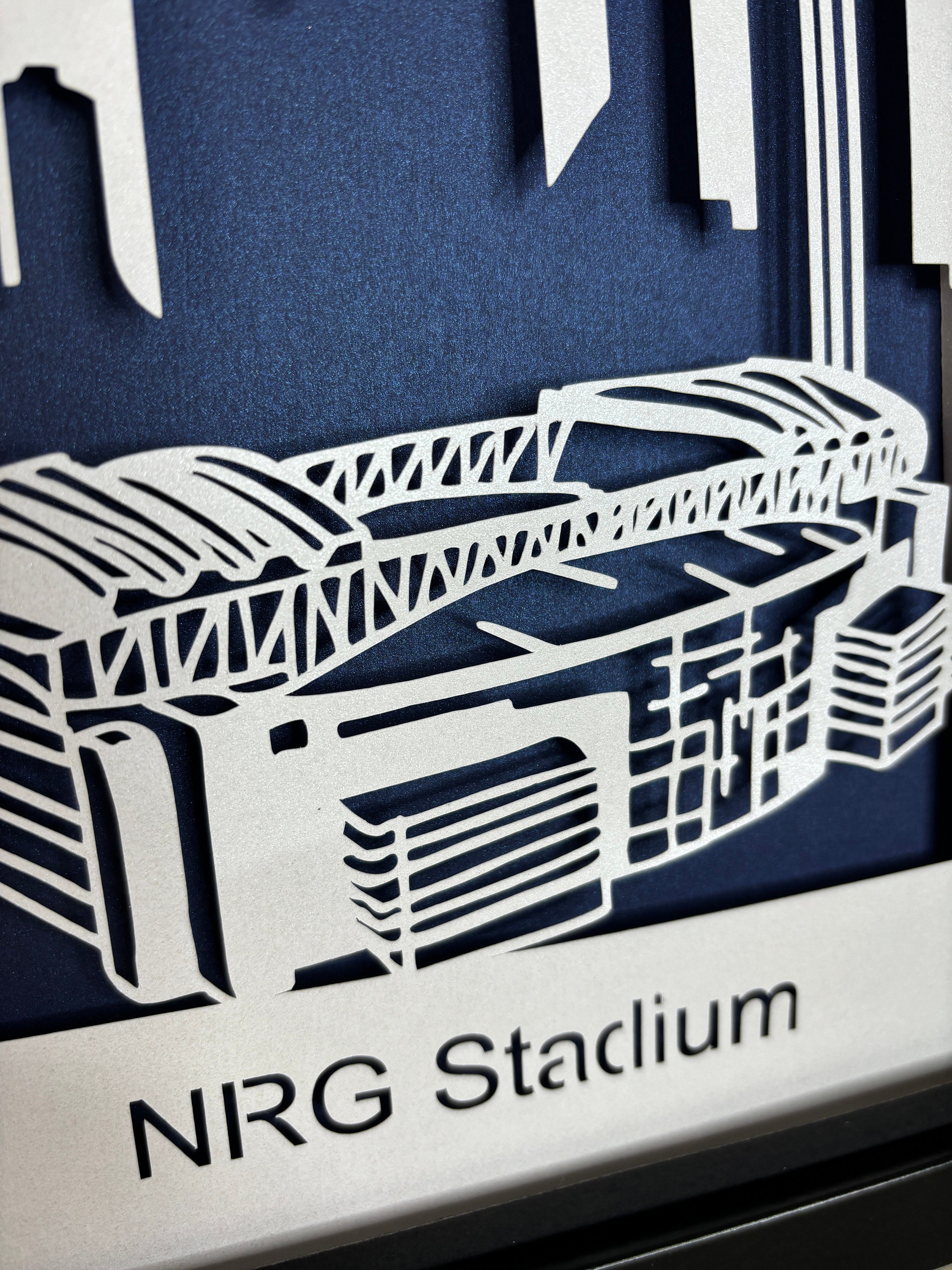 NRG Stadium Houston Texas Shadow Box SVG Cut Files for Cricut, Brother ...