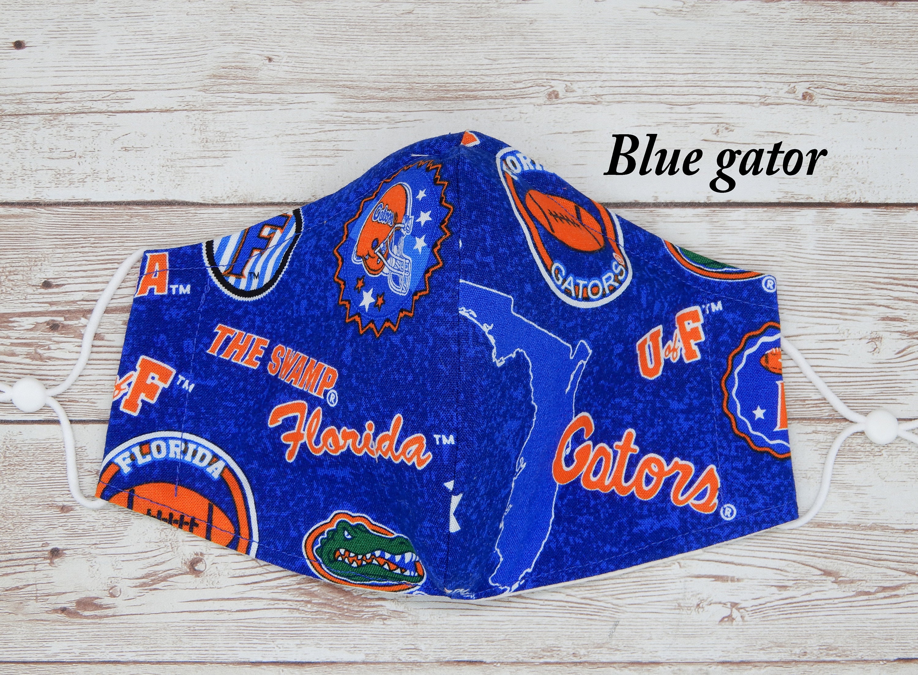 UF Gator Face Mask FL Gators face mask UF Football face - Etsy.de