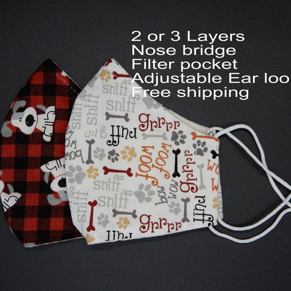 Dog Mask - Etsy