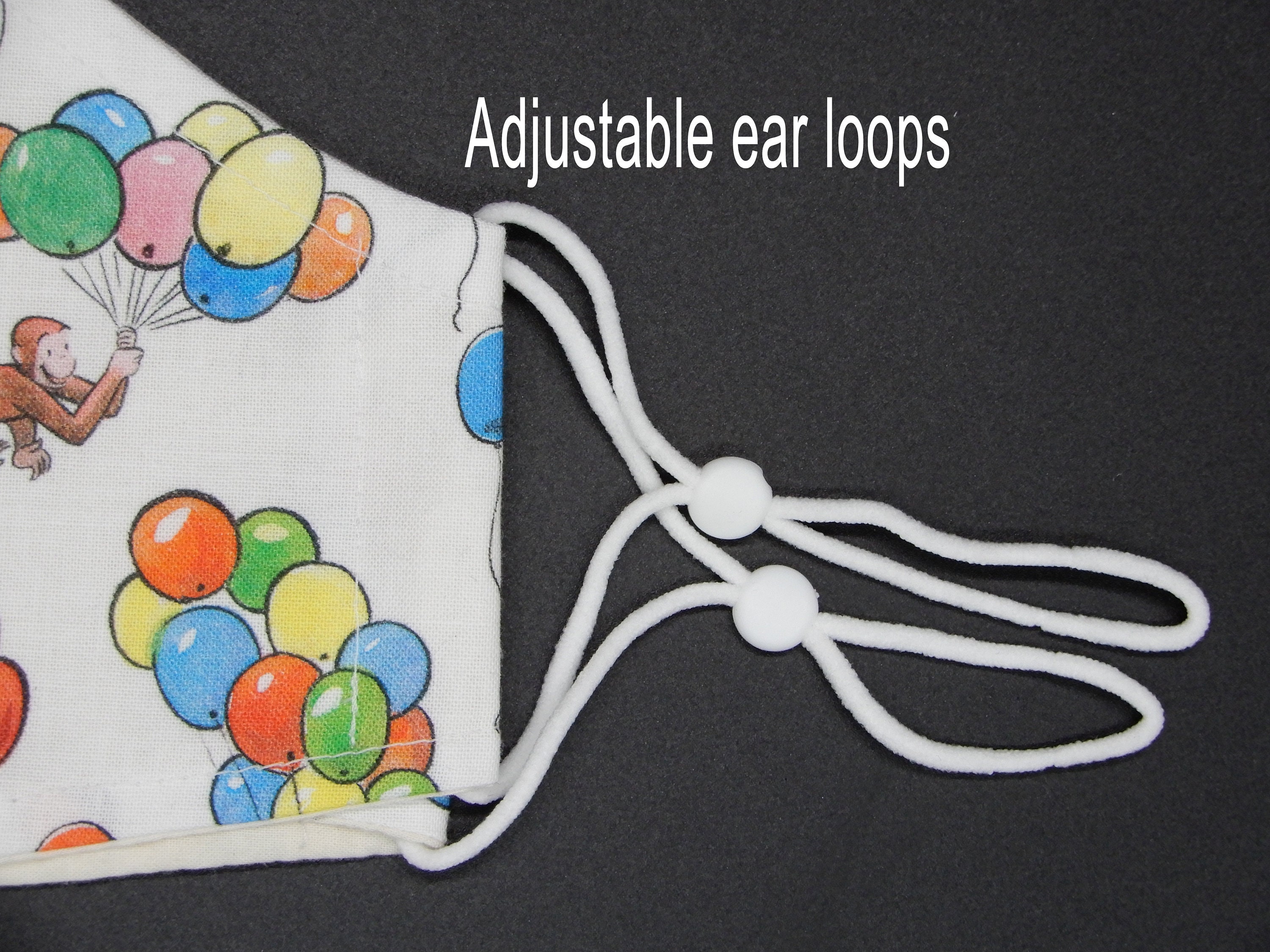 Curious George face mask /Teacher face mask/Monkey face | Etsy