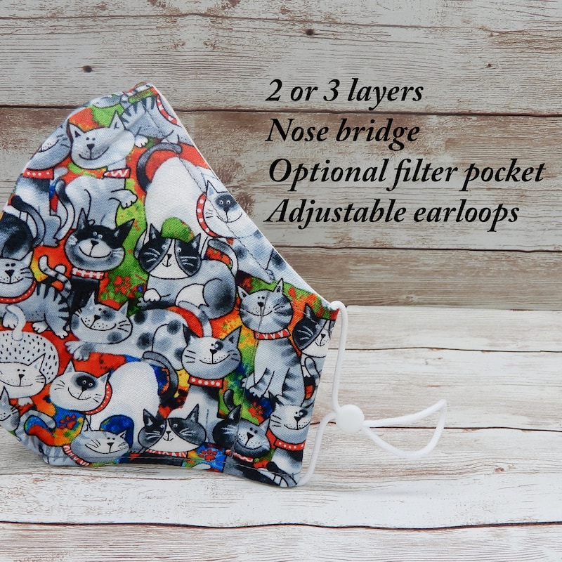 Cat Mask - Etsy