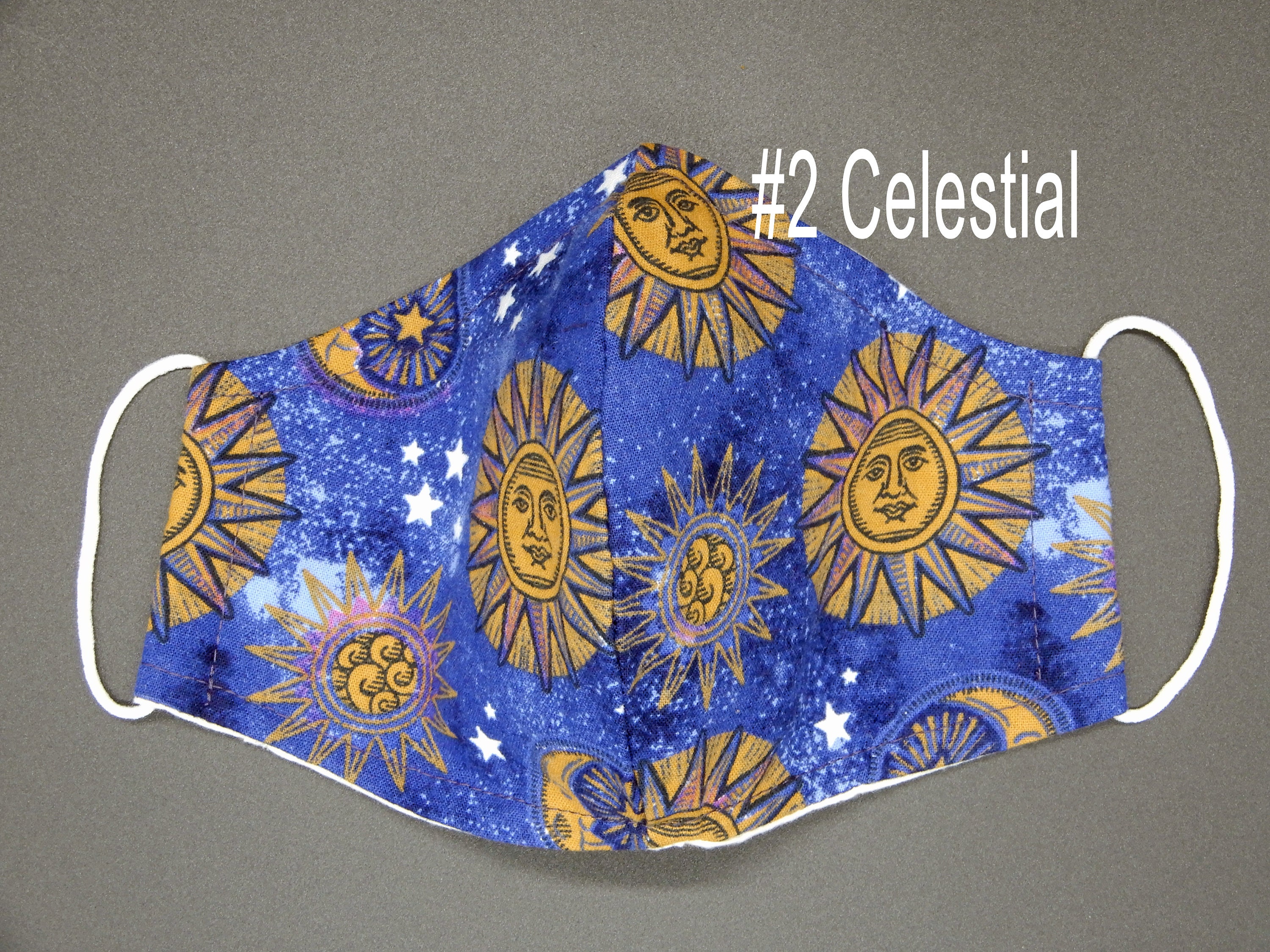 Celestial Face Mask Solar System Face Mask 100% Cotton With - Etsy