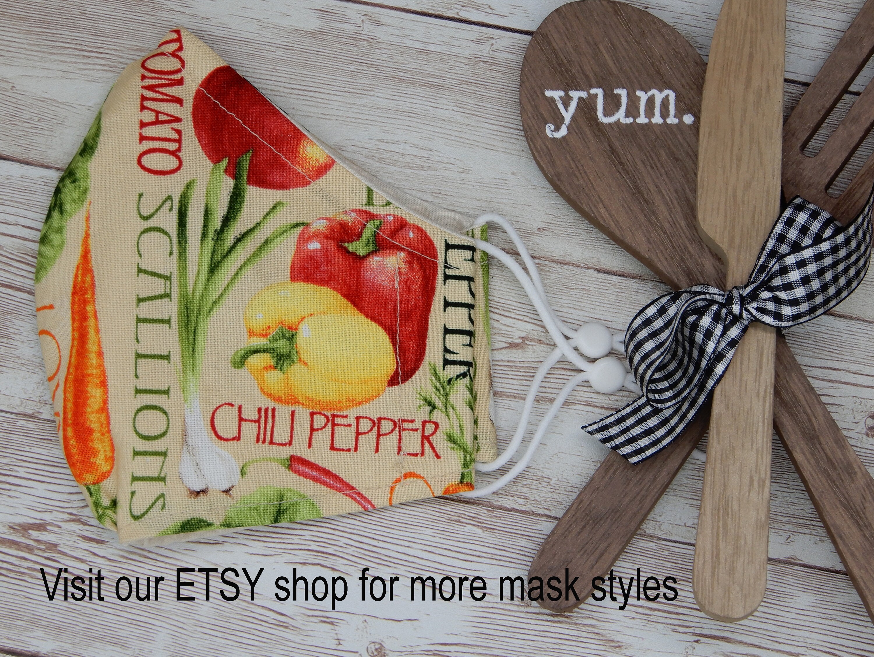 Chef Face Mask Mom Face Mask Baker Face Mask Mask With Nose - Etsy