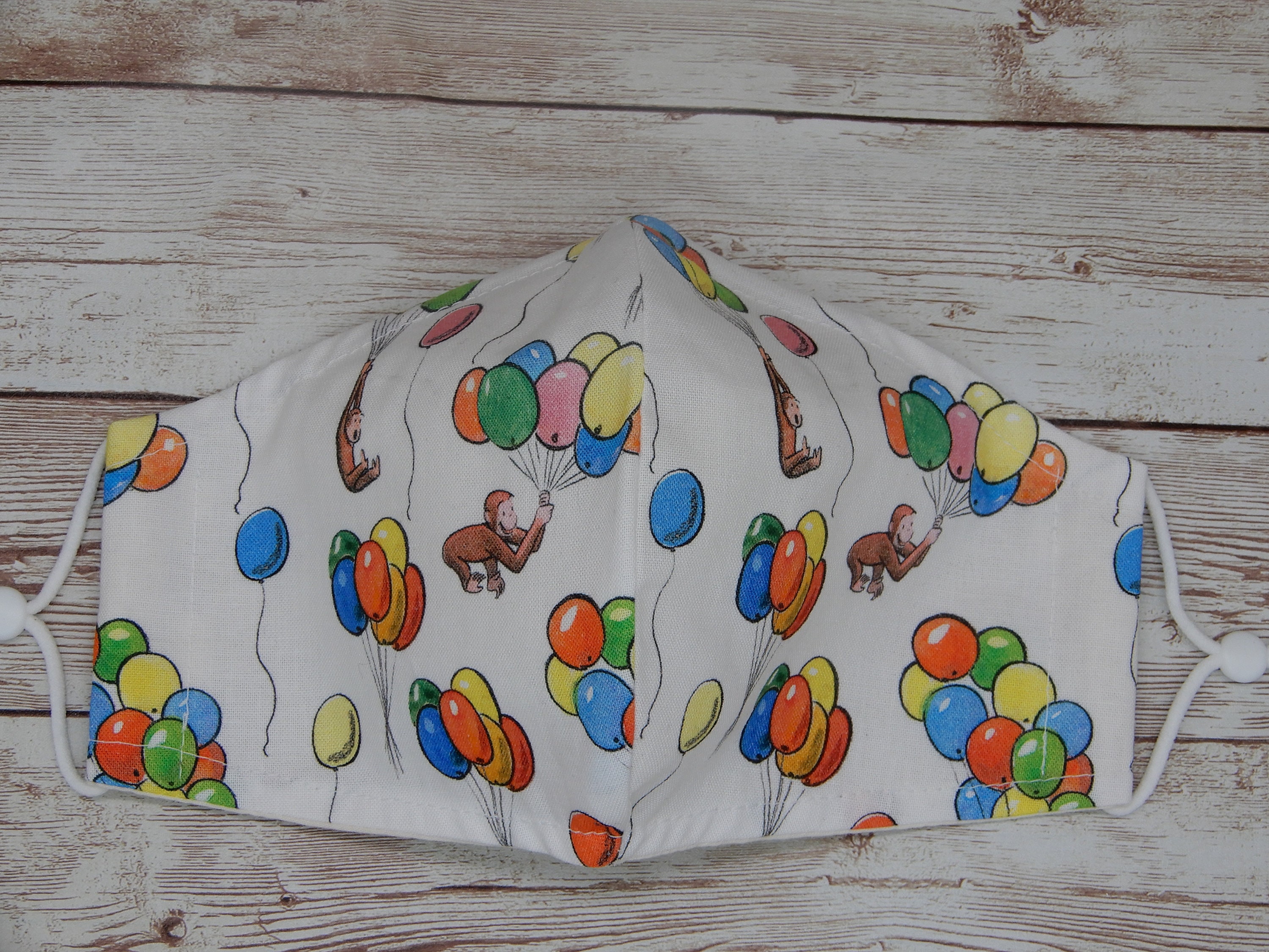 Curious George Face Mask Teacher Face Mask Monkey Face Mask - Etsy