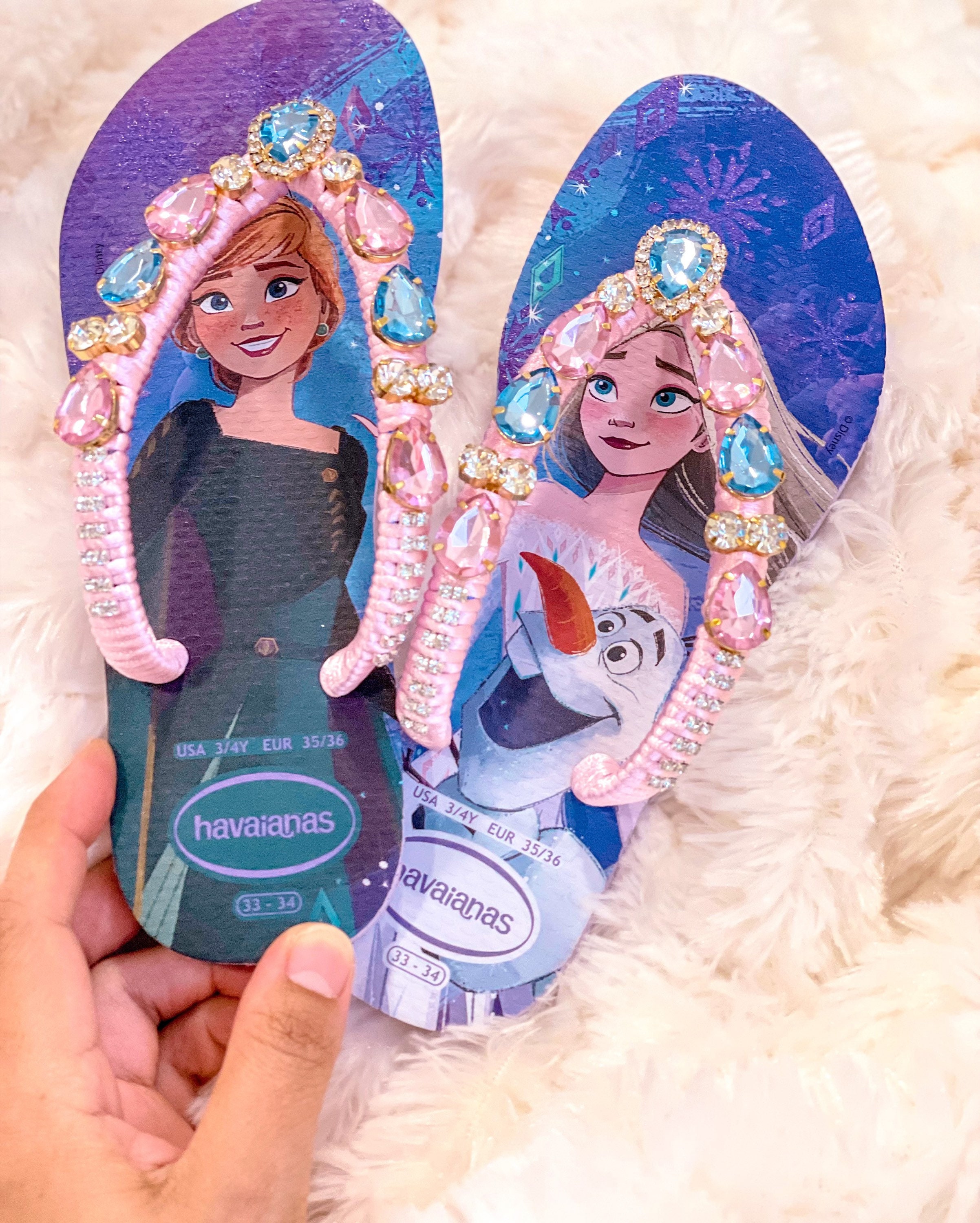 Frozen Shoes Girls, Havaiana for Kids, Princess Sandals, Fashion ...