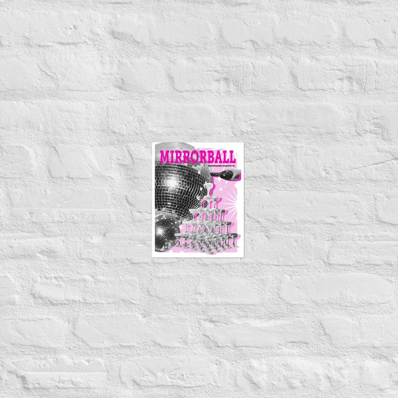 Mirrorball - Pink - Etsy