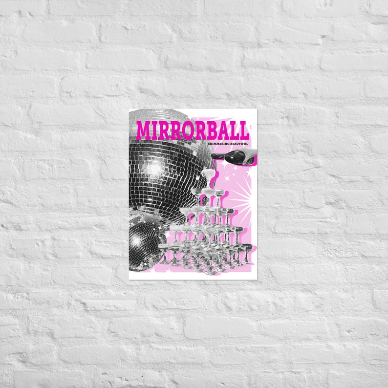 Mirrorball - Pink - Etsy