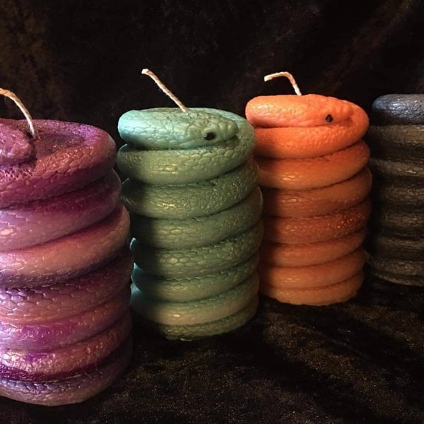 Snake Candle - Etsy