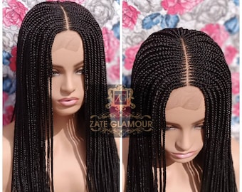 Center Part Braids - Etsy