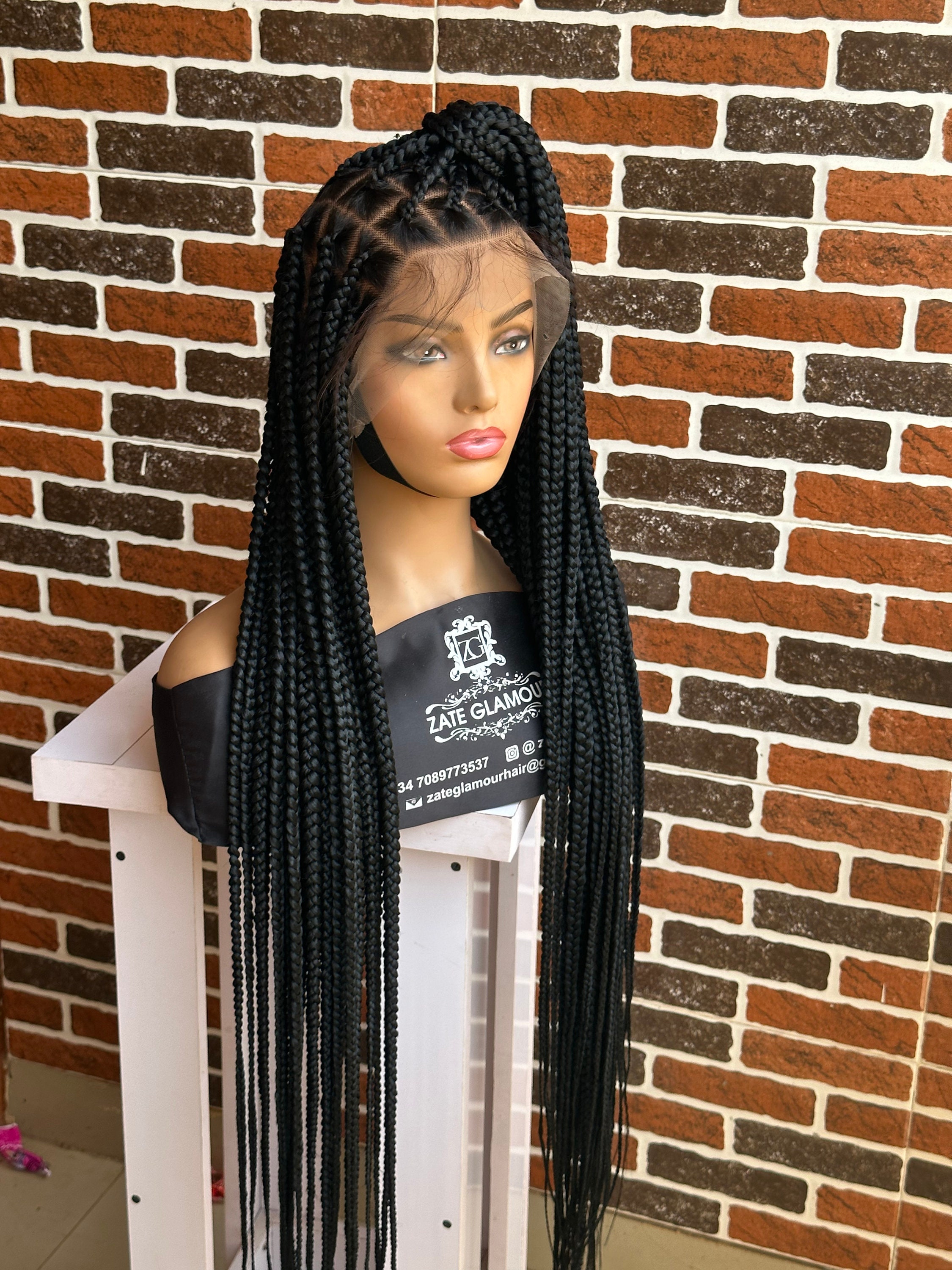 Handmade Knotless Braids Box Braids - Etsy Canada