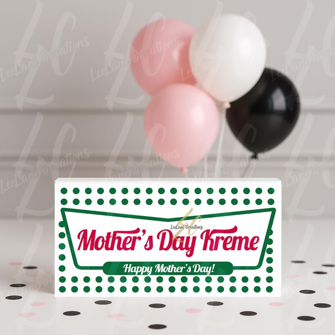 Personalized Mother’s Day Money Gift Box – Donut Inspired Cash Holder ...