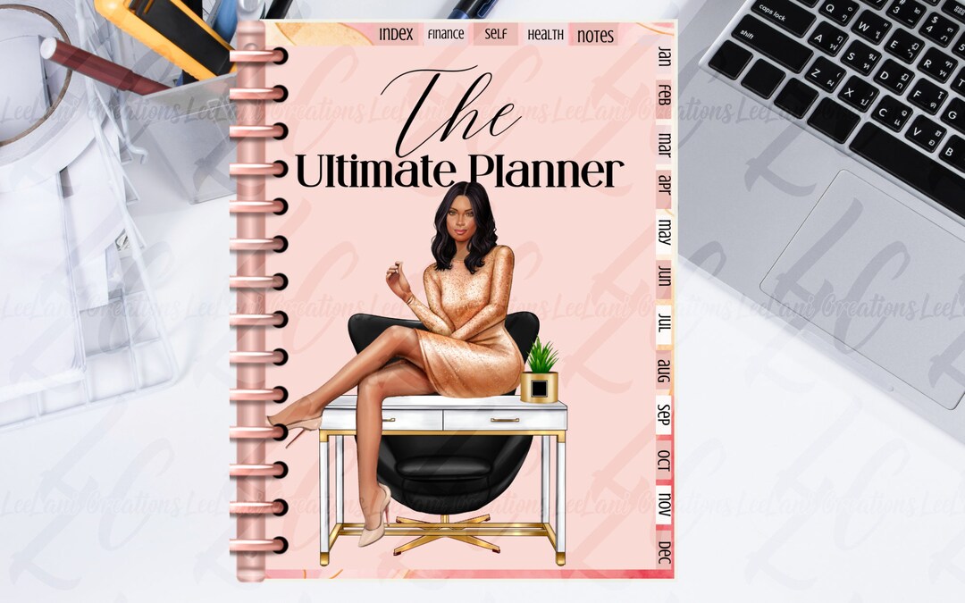 Peach Undated Digital Planner | the Ultimate Planner | Digital Planner ...