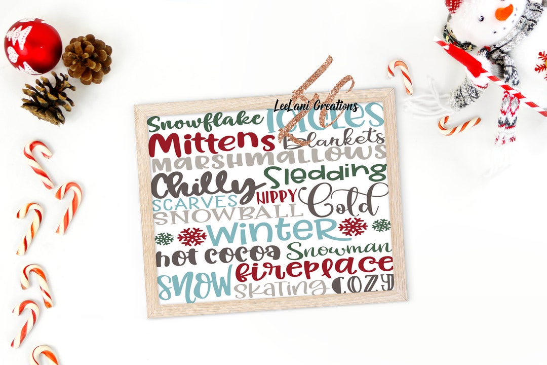 Christmas Subway Art Sign | Holiday Sign | Canvas Sign - Etsy