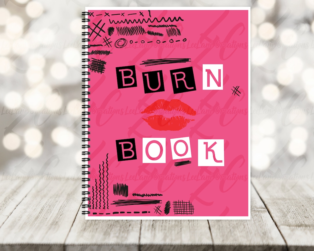 Burn Book | Burn After Writing Journal| Self Healing Journal - Etsy