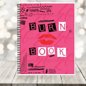 Burn Book | Burn After Writing Journal| Self Healing Journal - Etsy