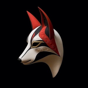 Mysterious Traditional Style Fox Mask: Fusing Ancestral Art With ...