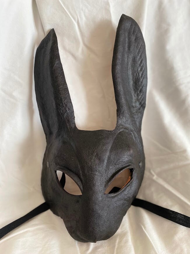 Enchanted Leather Venetian Rabbit Mask limited Edition. - Etsy