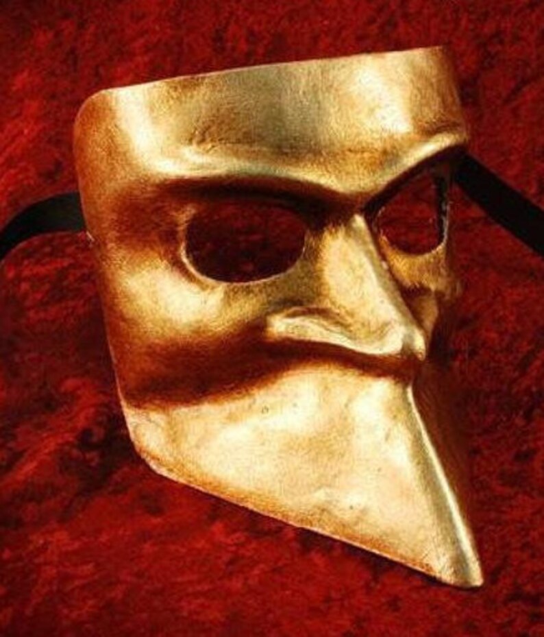 Bauta or Bautta Venetian Style Mask Hand Made in Paper Masks | Etsy