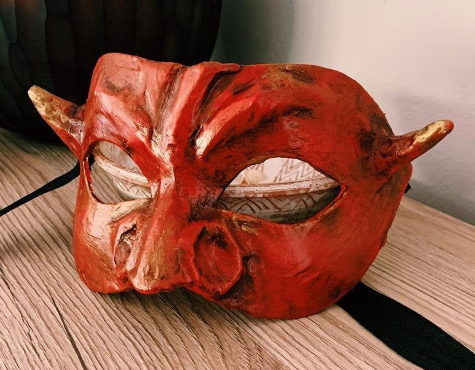Taurus Mask in Papier-mâché Handmade by Italian Artisan. - Etsy