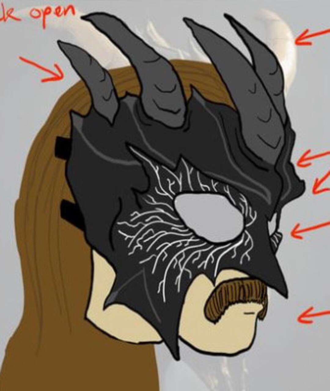 The Mask for Rook - Etsy