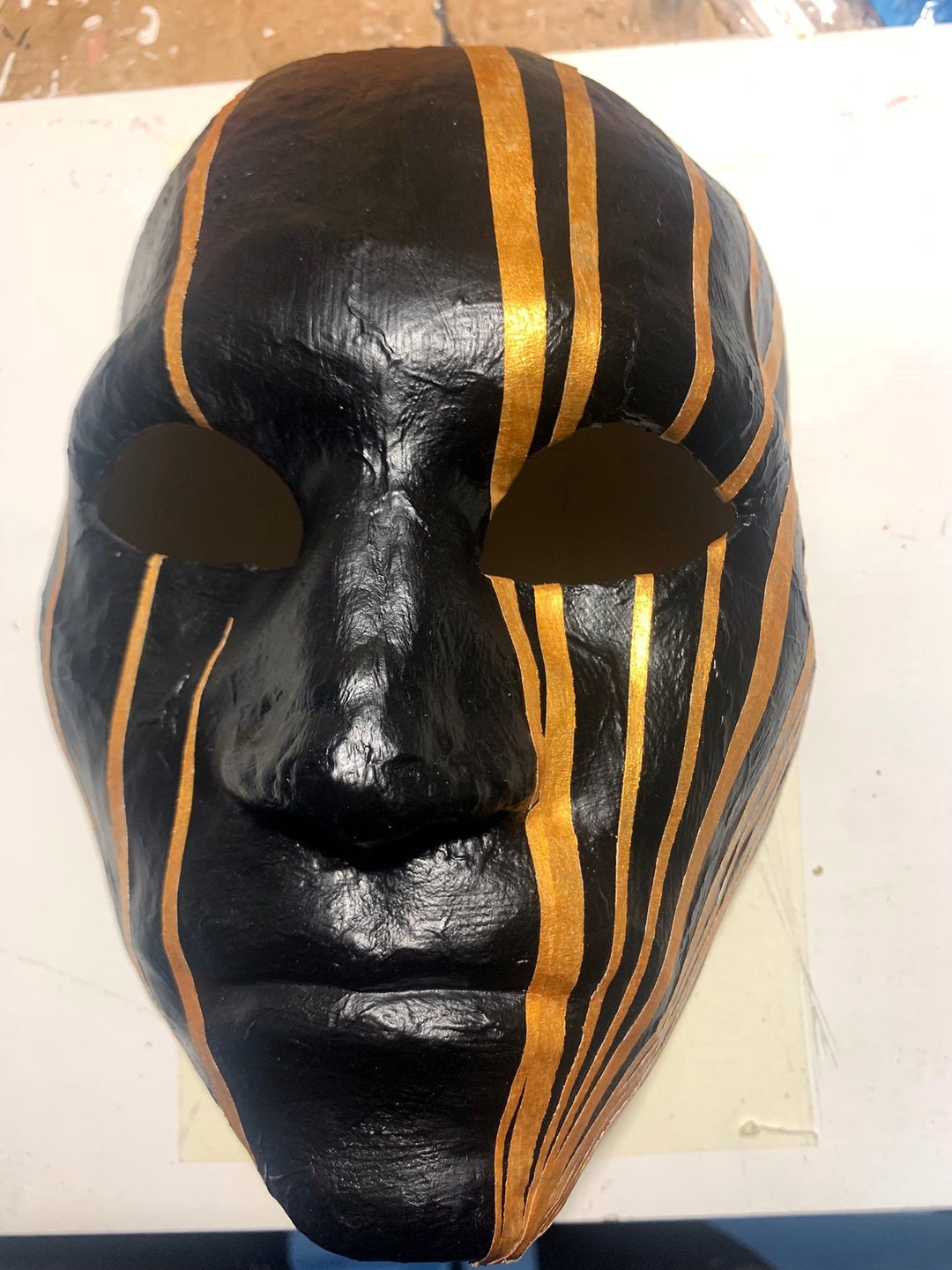 Mask of Power A Link Between Darkness and Light, Expressing the Duality ...