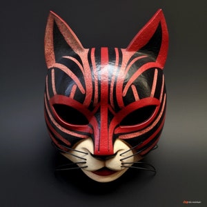 Anime Cat Mask Infused With Timeless Elegance – A Harmonious Blend of ...