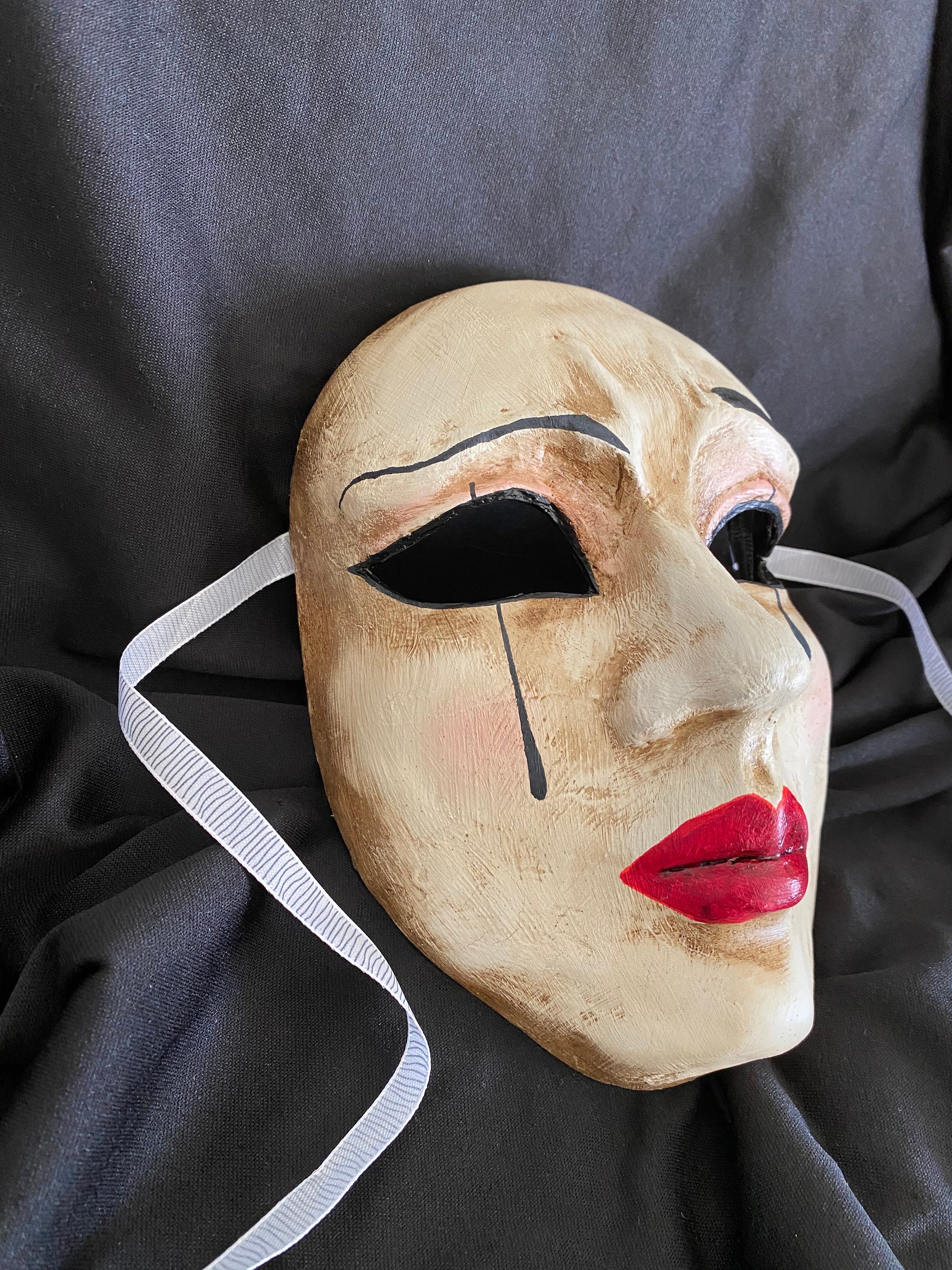 Limited Edition Special Pierrot Clown Mask for Your Next - Etsy