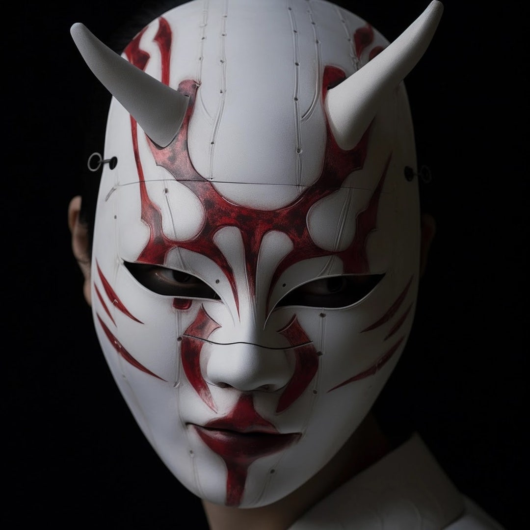 Discover Timeless Elegance: Enigmatic Nihon Mask, a Fusion of Japanese ...