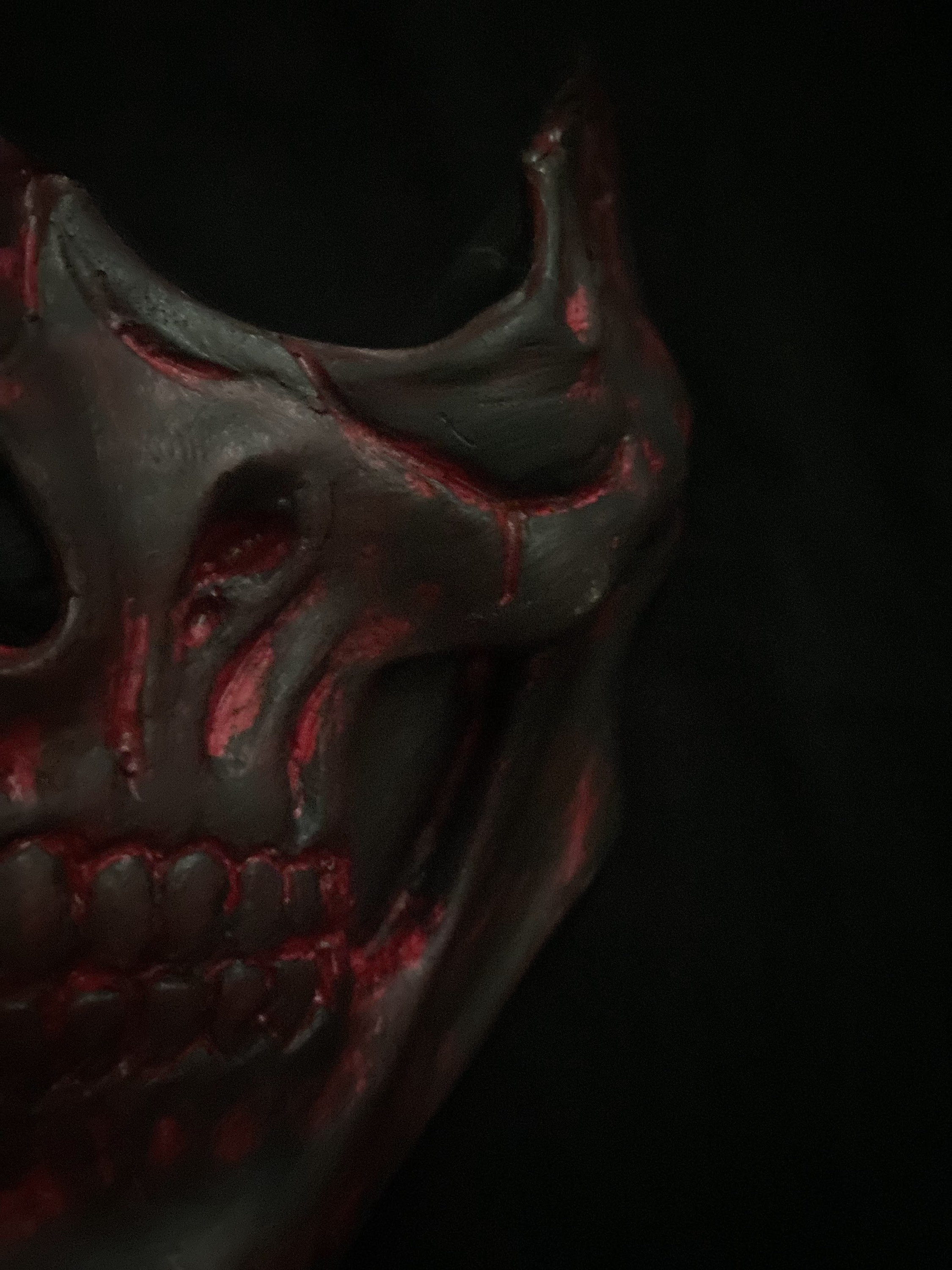 Skull for Halloween Party Scary and Fantastic Fun Mask American Horror ...