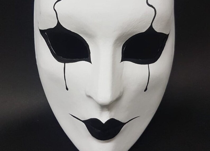 Limited Edition Pierrot's Face Original Venetian Handmade - Etsy