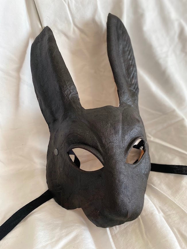 Enchanted Leather Venetian Rabbit Mask limited Edition. - Etsy