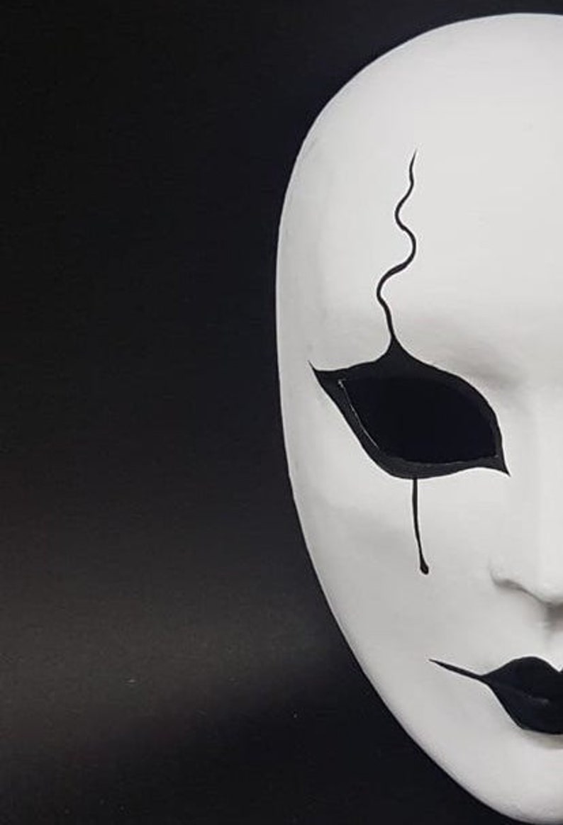 Limited Edition Pierrot's Face Original Venetian Handmade - Etsy
