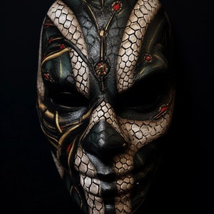SERPENTIS Transforming Mask to Reveal Your Inner Strength and Unleash ...